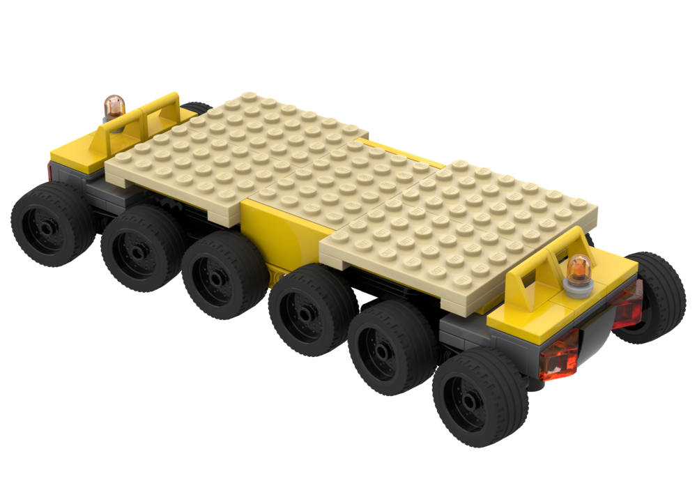 LEGO MOC APM (Autonomous Pallet Mover) With Steering by OrchardBuilds ...