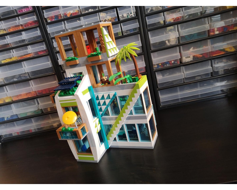 LEGO MOC City Apartment expansion moc by TheMarioBrick | Rebrickable ...