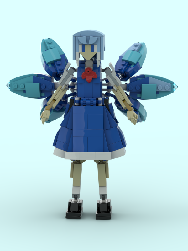 LEGO MOC Cirno from Touhou by Vahmi | Rebrickable - Build with LEGO