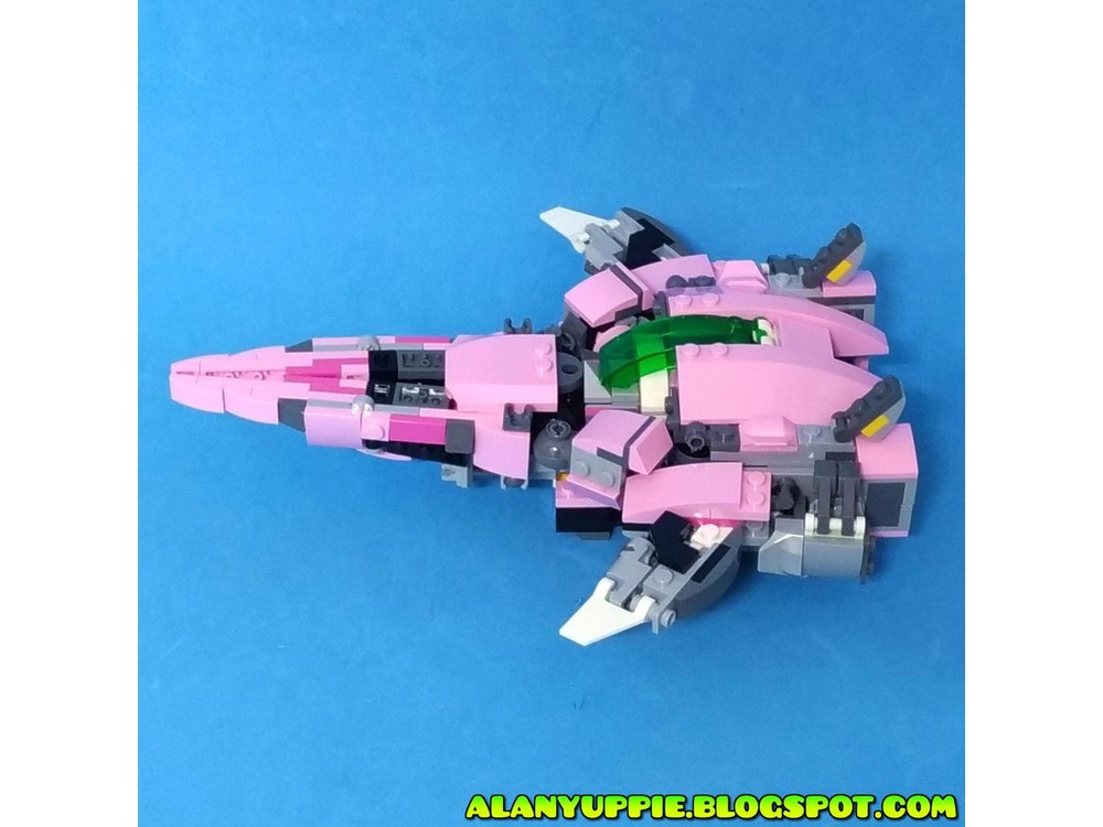 LEGO MOC-188544 Transformer Cyclonus using LEGO Overwatch set 75973: D ...