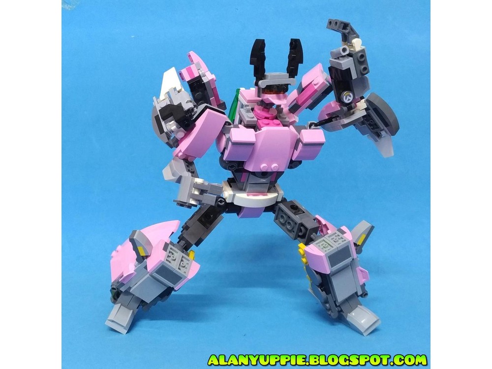LEGO MOC-188544 Transformer Cyclonus using LEGO Overwatch set 75973: D ...
