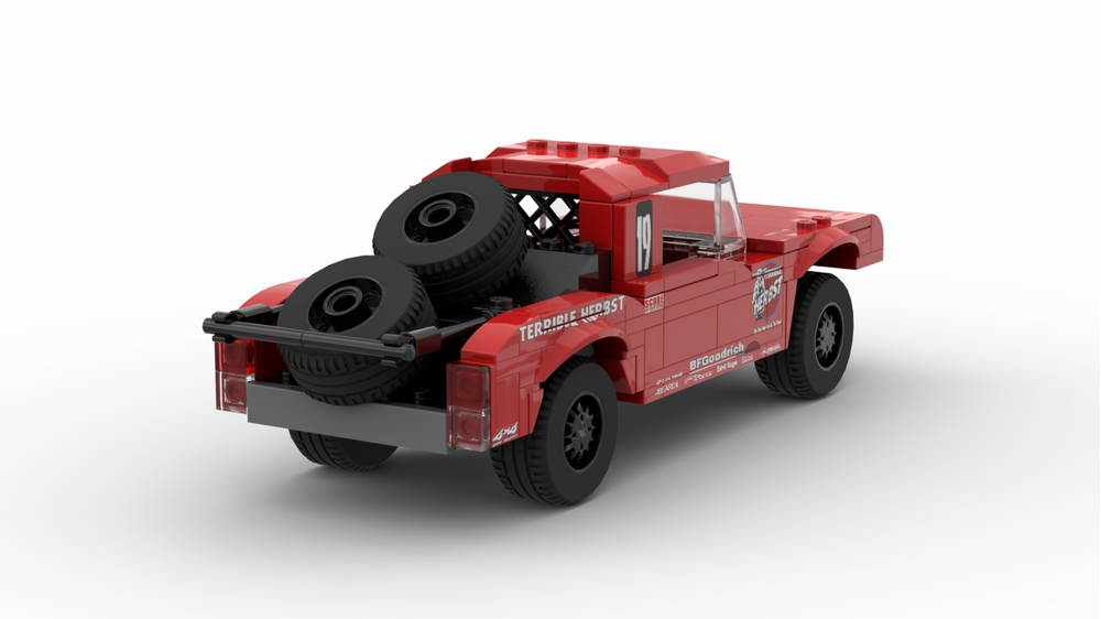 Lego Moc Baja 1000 Trophy Truck Terrible Herbst By Brsbricks