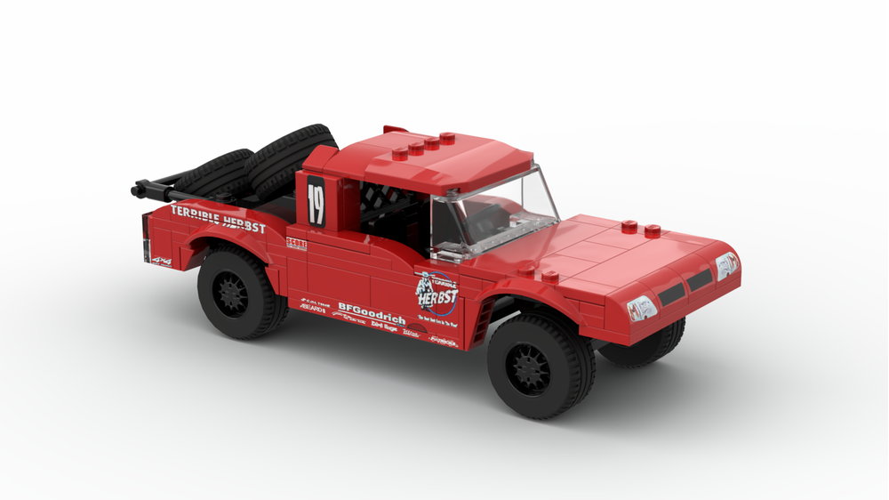 Lego Moc Baja 1000 Trophy Truck Terrible Herbst By Brsbricks