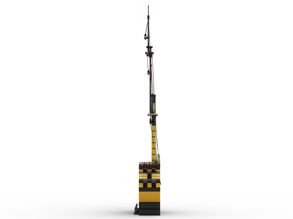 Lego Moc Hms Victory Cross Section Model By Henktor Rebrickable