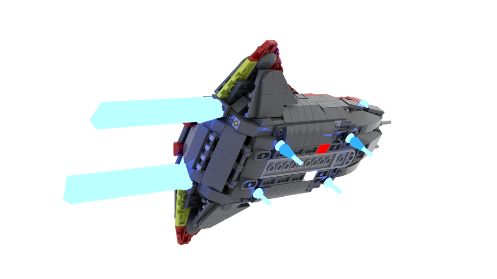 LEGO MOC Nakoval StarFish-R Search and Rescue Shuttle by Perisole ...