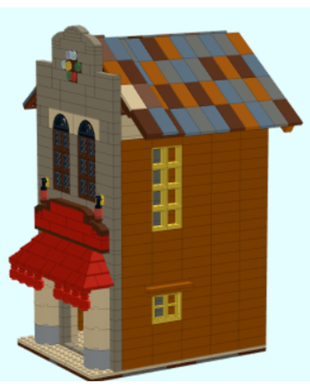 LEGO MOC 8th Restaurant by Picture_In_Mind | Rebrickable - Build with LEGO