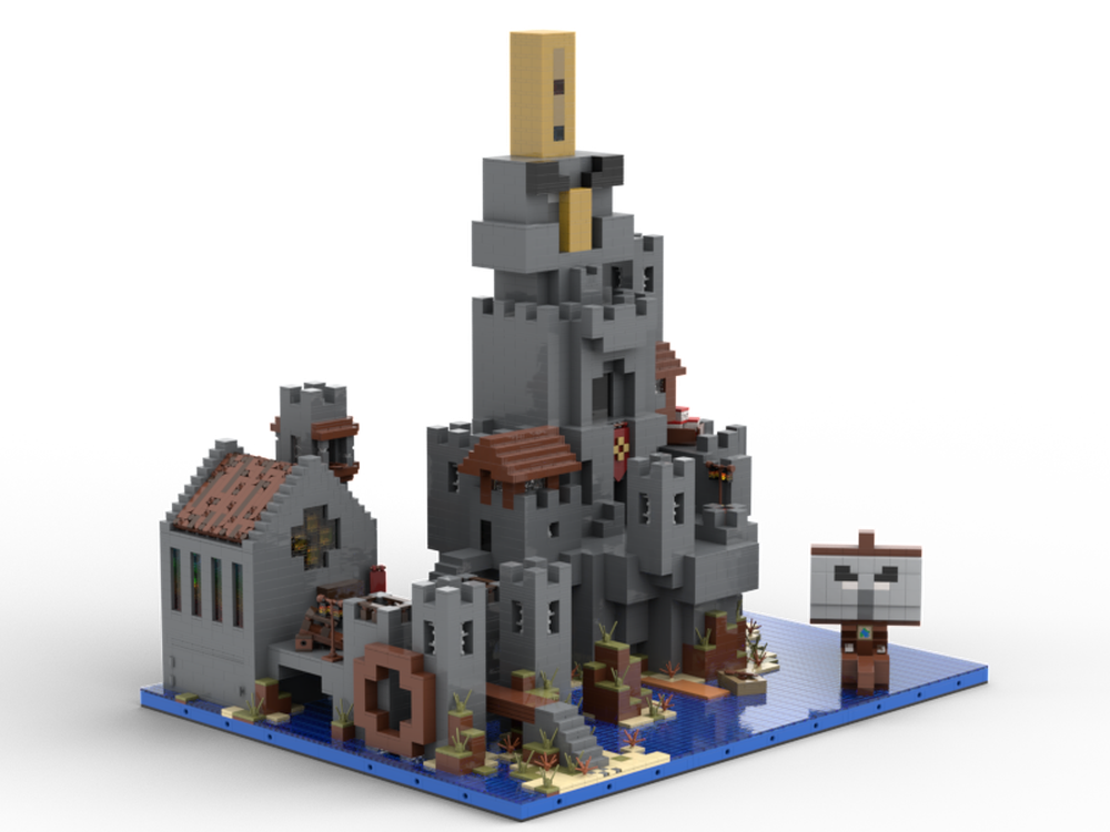 LEGO MOC Minecraft Dungeons Highblock Castle by FyreDragon ...