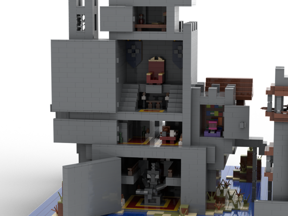 LEGO MOC Minecraft Dungeons Highblock Castle by FyreDragon ...