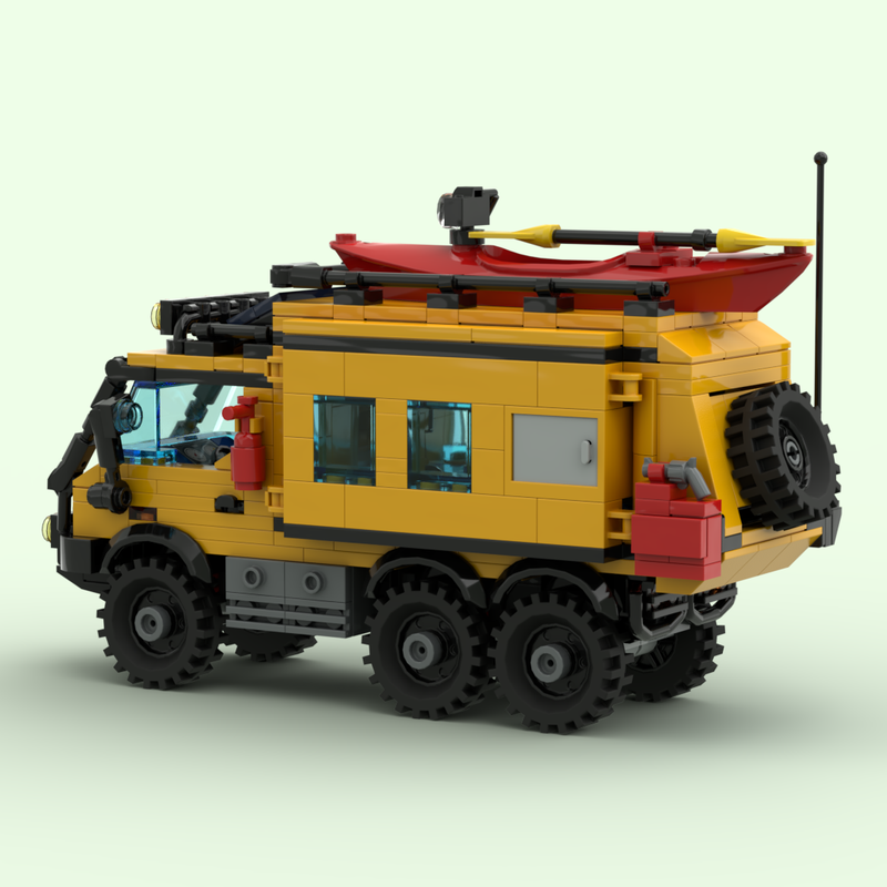 LEGO MOC Jungle Offroader 6x6 by Wacky | Rebrickable - Build with LEGO