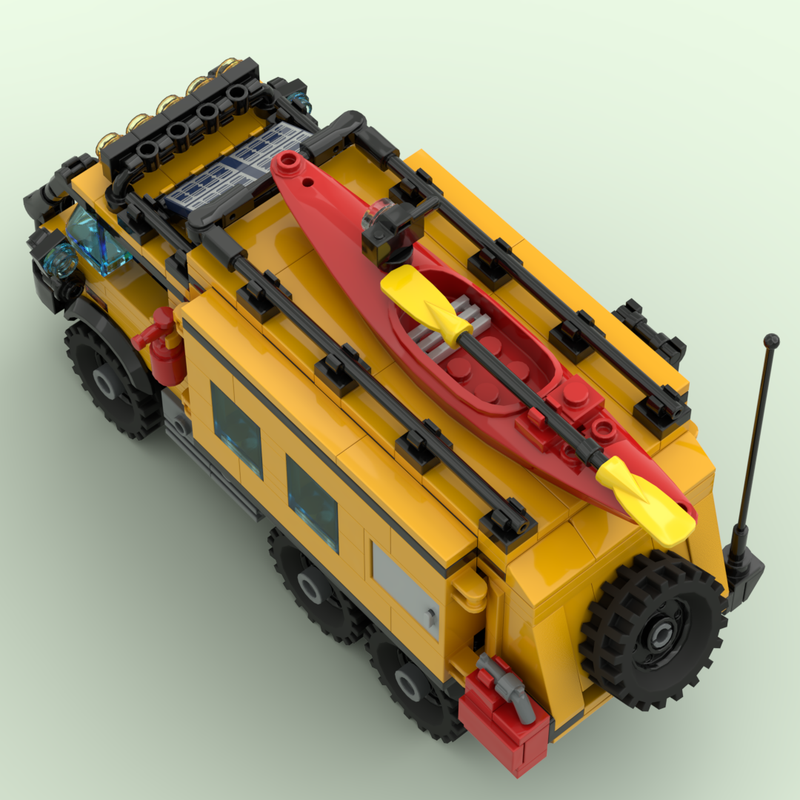 Lego Moc Jungle Offroader 6x6 By Wacky Rebrickable Build With Lego