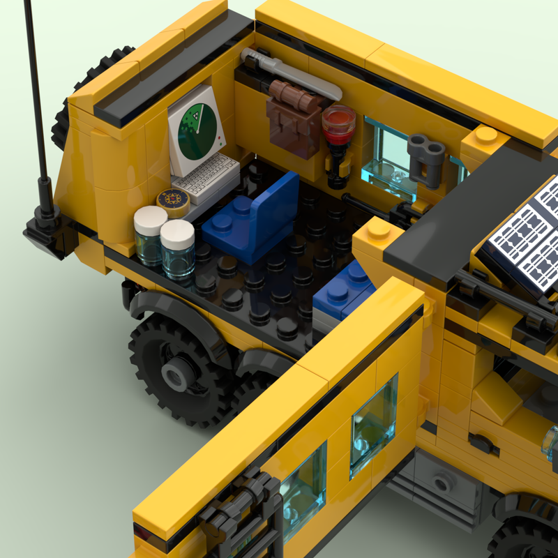 LEGO MOC Jungle Offroader 6x6 by Wacky | Rebrickable - Build with LEGO