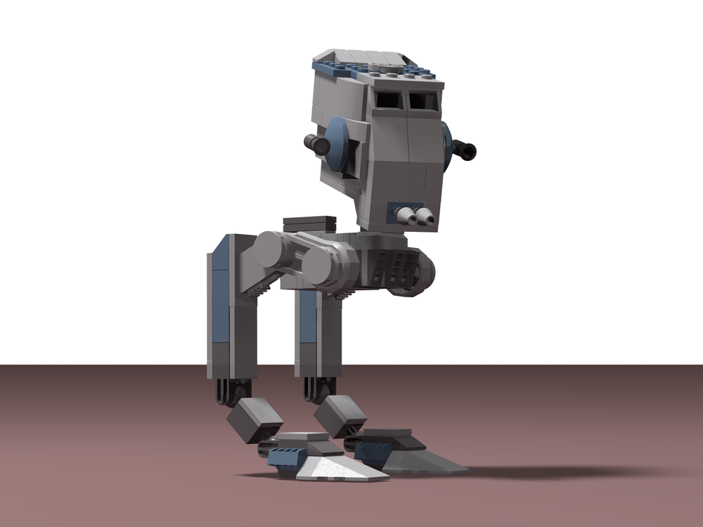 LEGO MOC AT-ST Chicken Walker by ekubart | Rebrickable - Build with LEGO