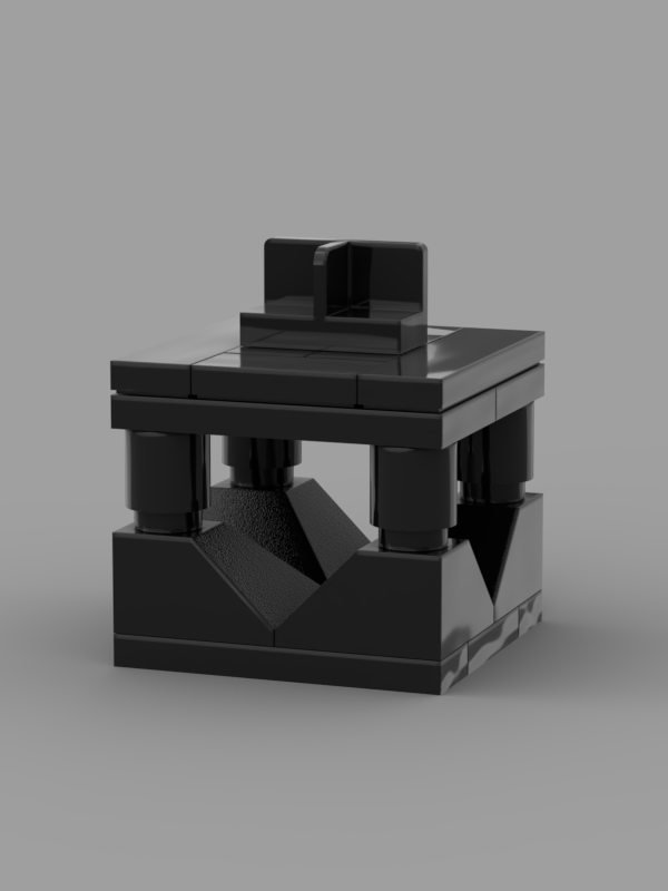 Lego Moc Minifigure Display Stand Size 1 By Pixabricks Rebrickable