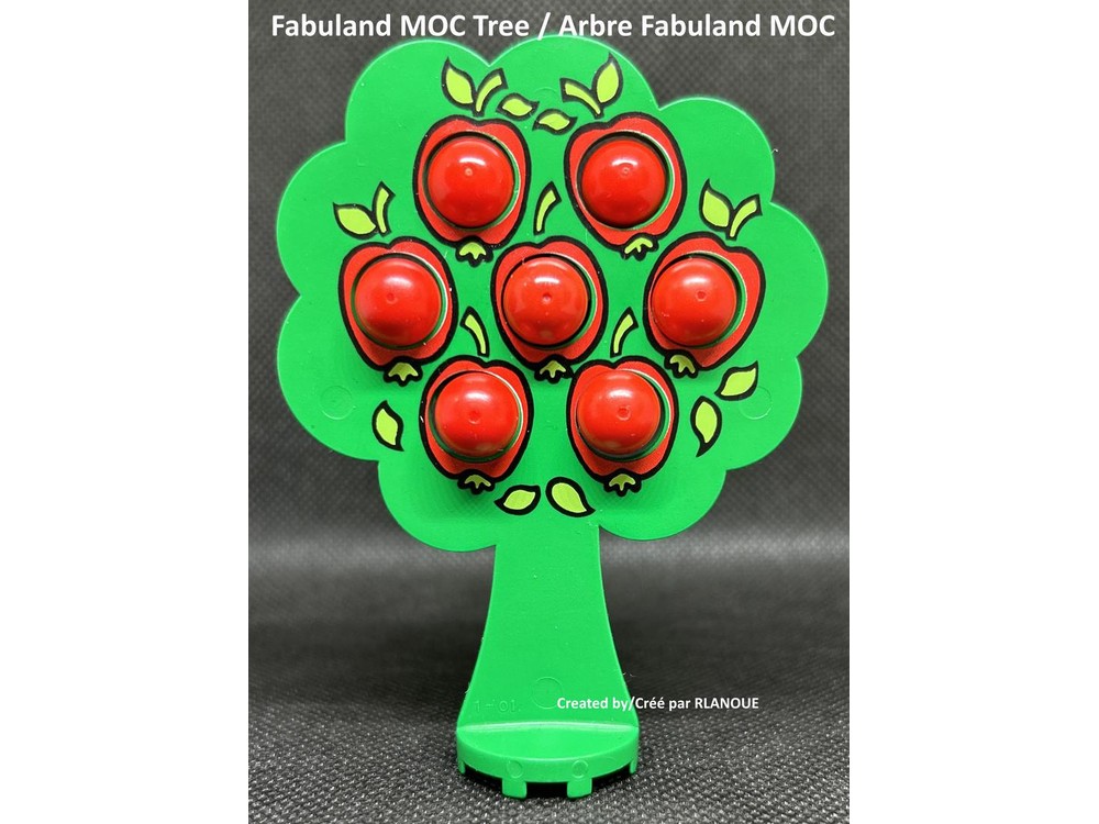 Lego Moc Fabuland Moc Tree Arbre By Rlanoue Rebrickable Build
