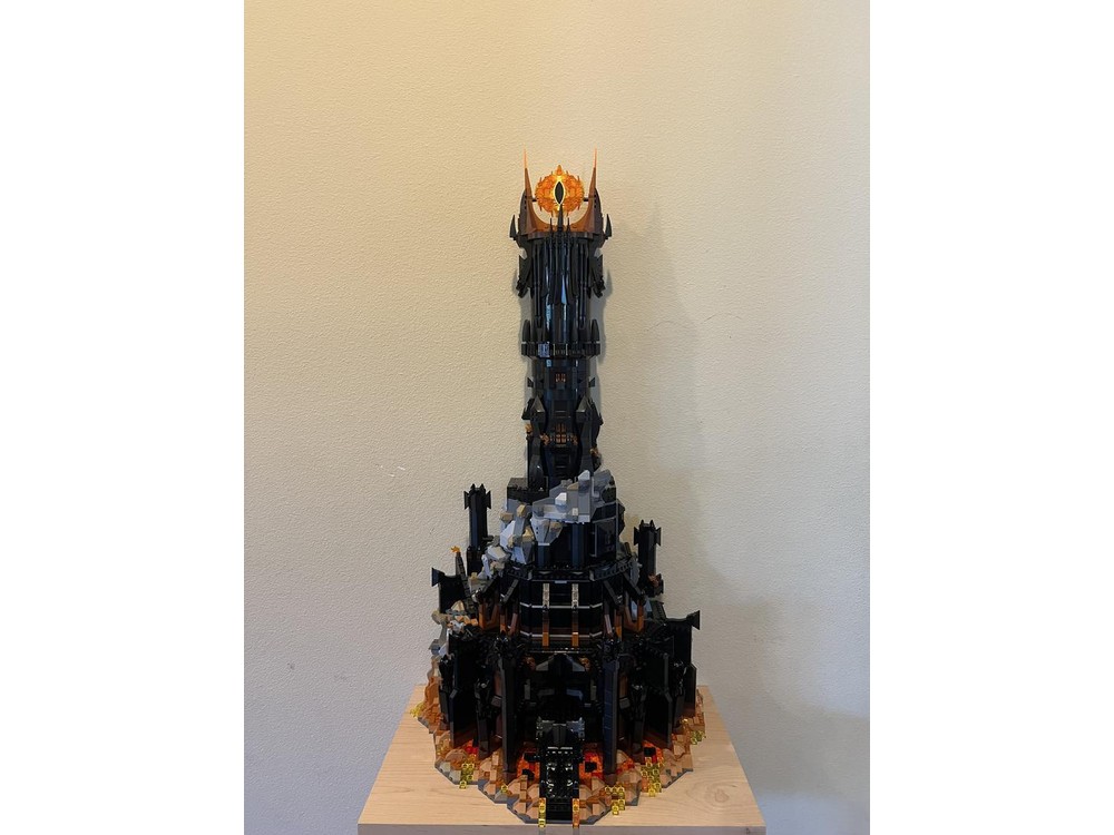 LEGO MOC Barad Dur Height Extension Module by Pixabricks | Rebrickable ...