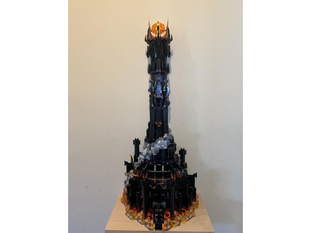 LEGO MOC Barad Dur Height Extension Module by Pixabricks | Rebrickable ...