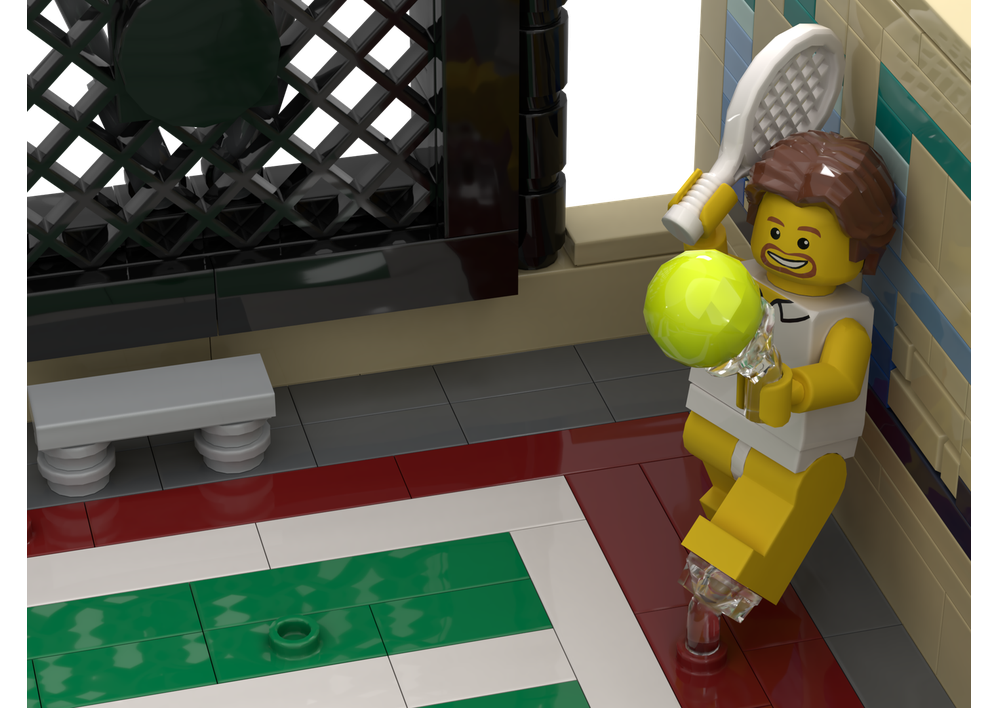 LEGO MOC City Deuce - Full Court Tennis - 48x32 Baseplate by Brick ...