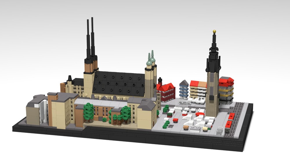 LEGO MOC-188589 City of five towers, Halle (Saale), Germany by tralux21 ...