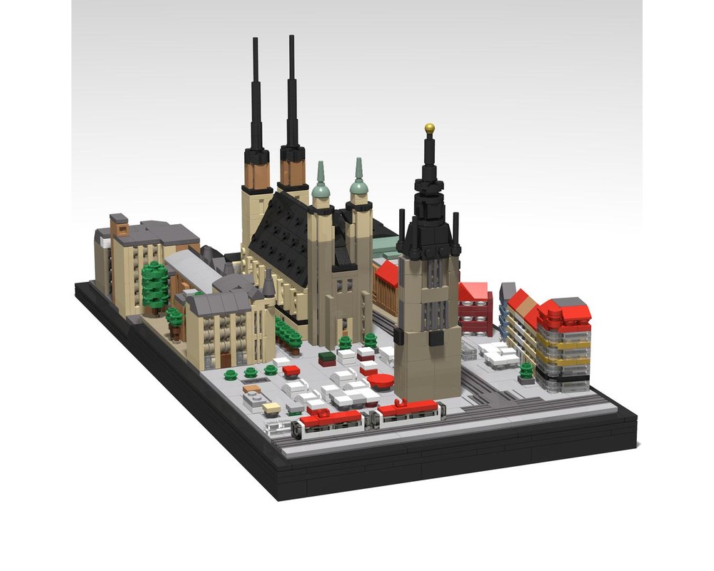 LEGO MOC City of five towers, Halle (Saale), Germany by tralux21 ...