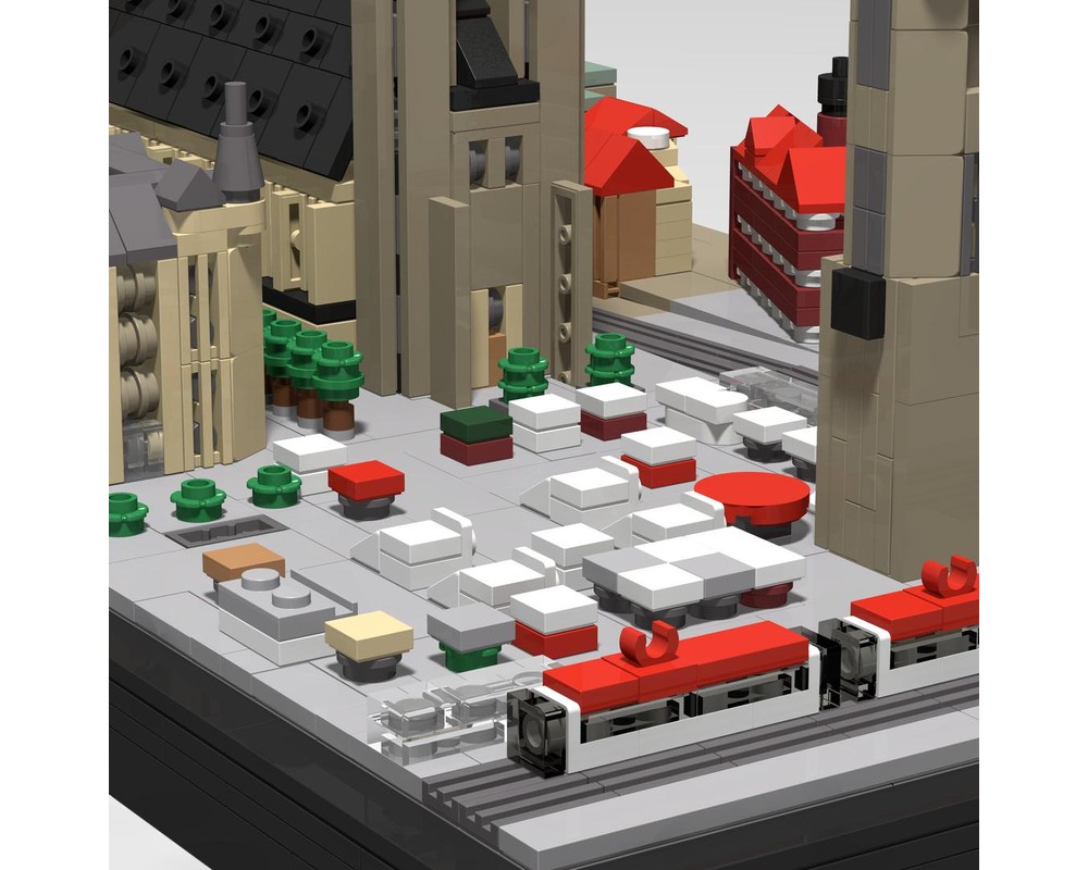 LEGO MOC City of five towers, Halle (Saale), Germany by tralux21 ...