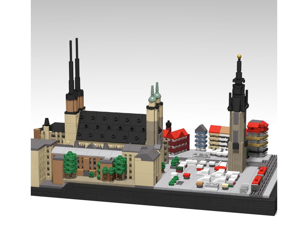 LEGO MOC City of five towers, Halle (Saale), Germany by tralux21 ...