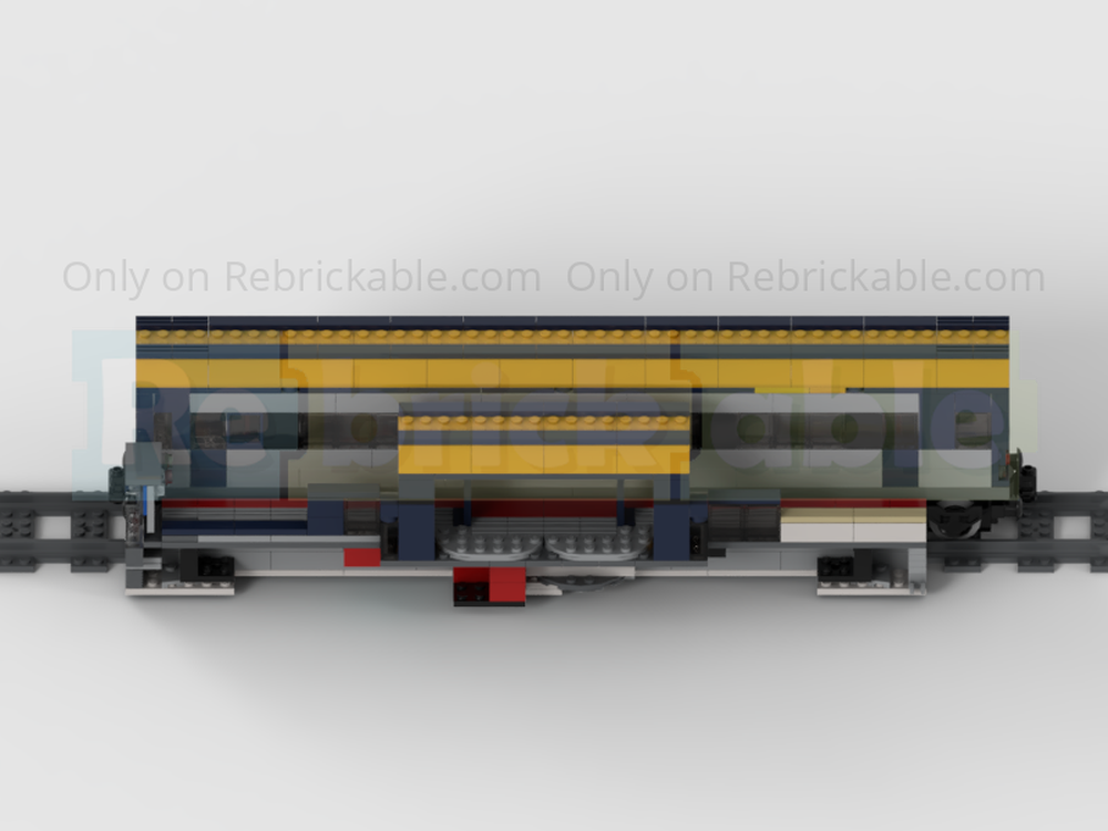 Lego Moc 60197 Alternate Build Class 153 Esque Diesel Railcar Train