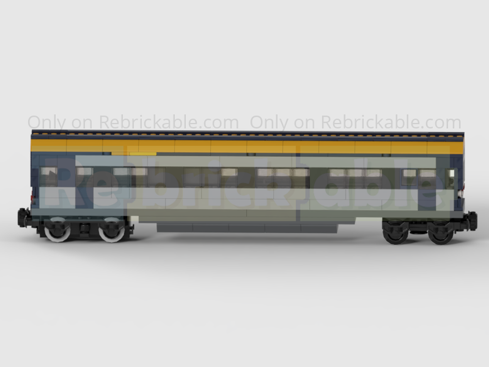 Lego Moc 60197 Alternate Build Class 153 Esque Diesel Railcar Train