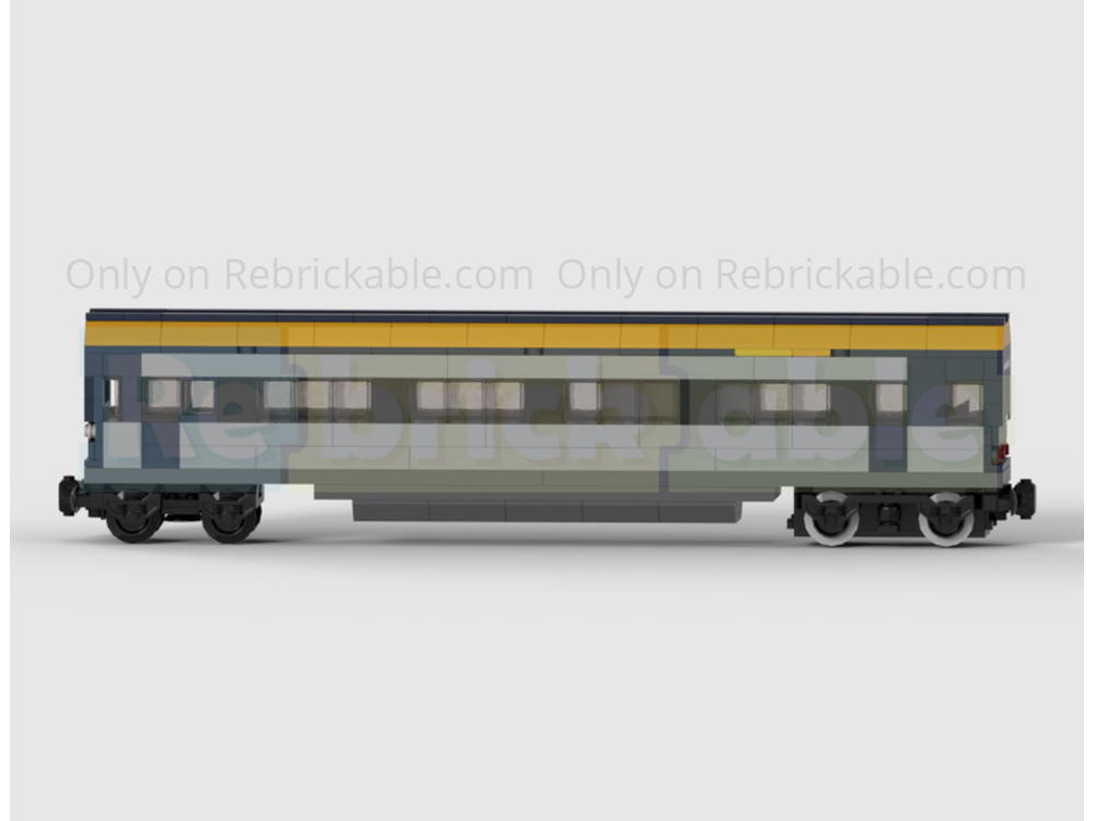 Lego Moc 60197 Alternate Build Class 153 Esque Diesel Railcar Train