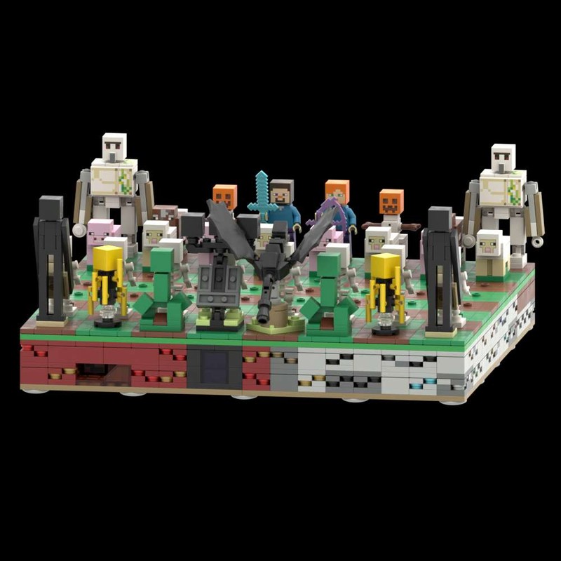 LEGO MOC Minecraft Chess by imagibricks | Rebrickable - Build with LEGO