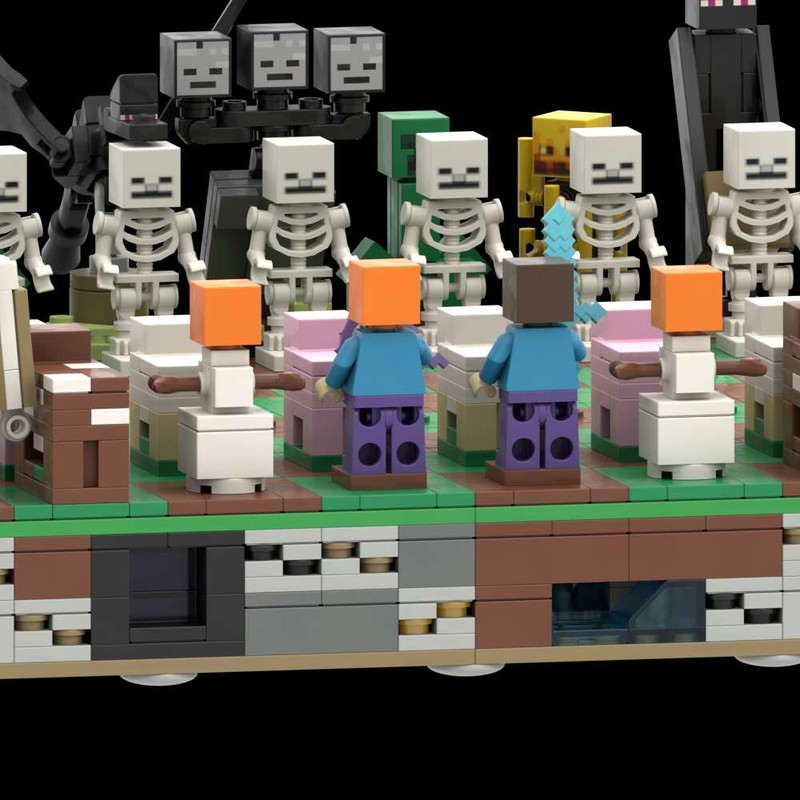 LEGO MOC Minecraft Chess by imagibricks | Rebrickable - Build with LEGO