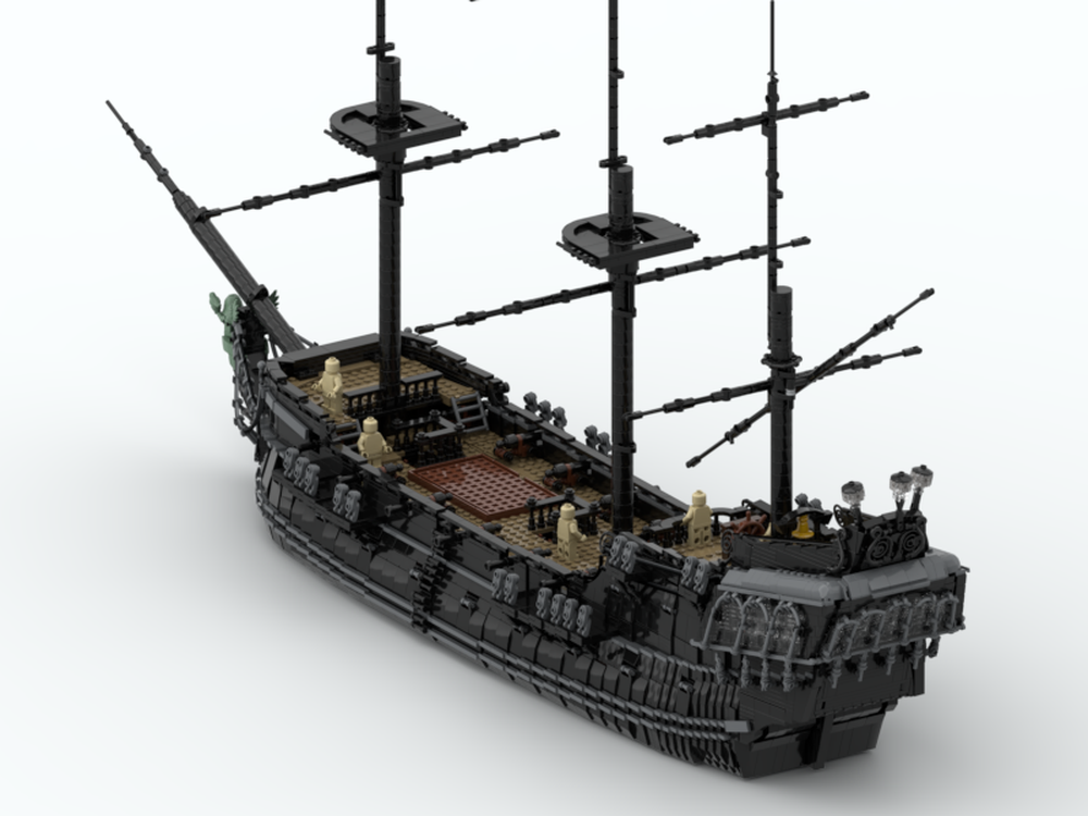 LEGO MOC The Black Pearl by HAFL | Rebrickable - Build with LEGO