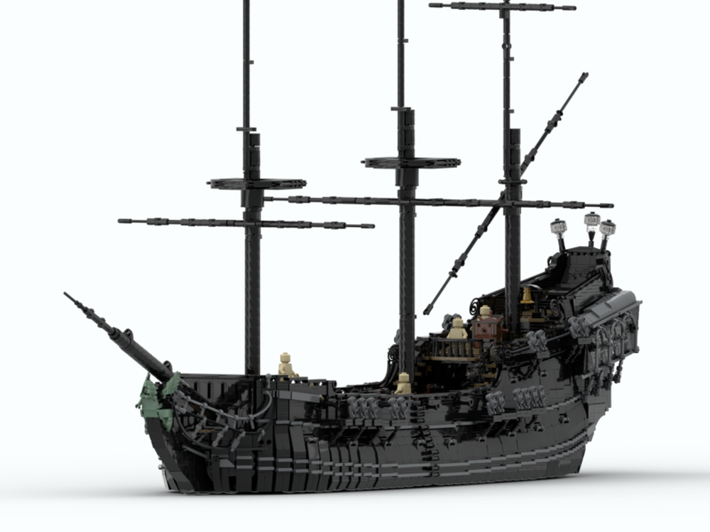 LEGO MOC The Black Pearl by HAFL | Rebrickable - Build with LEGO