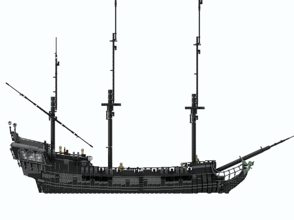 LEGO MOC The Black Pearl by HAFL | Rebrickable - Build with LEGO