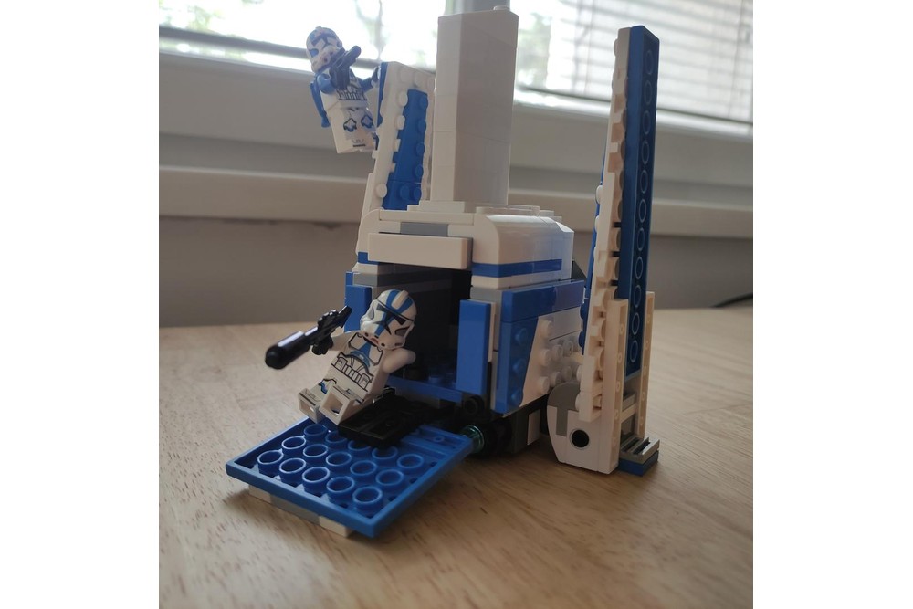 Lego Moc 501st Transport Shuttle By Asphalt Arsenal Rebrickable