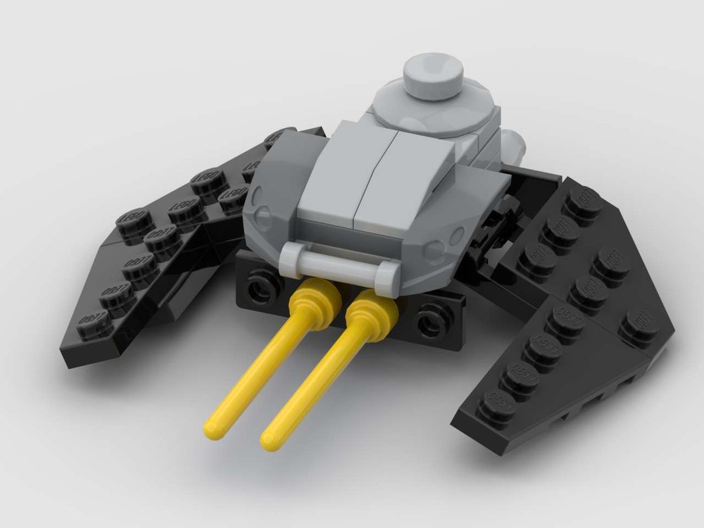 Lego Moc Starwars Interceptor By Markmoc71 Rebrickable Build With Lego