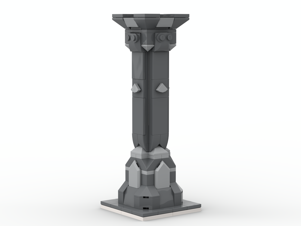 LEGO MOC Pillar - Mediaval Hall by Pat238 | Rebrickable - Build with LEGO