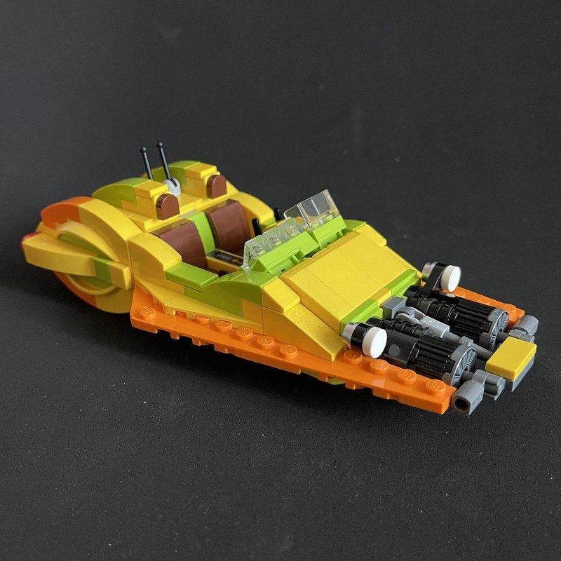 LEGO MOC XJ-6 Airspeeder by Ellsworth | Rebrickable - Build with LEGO