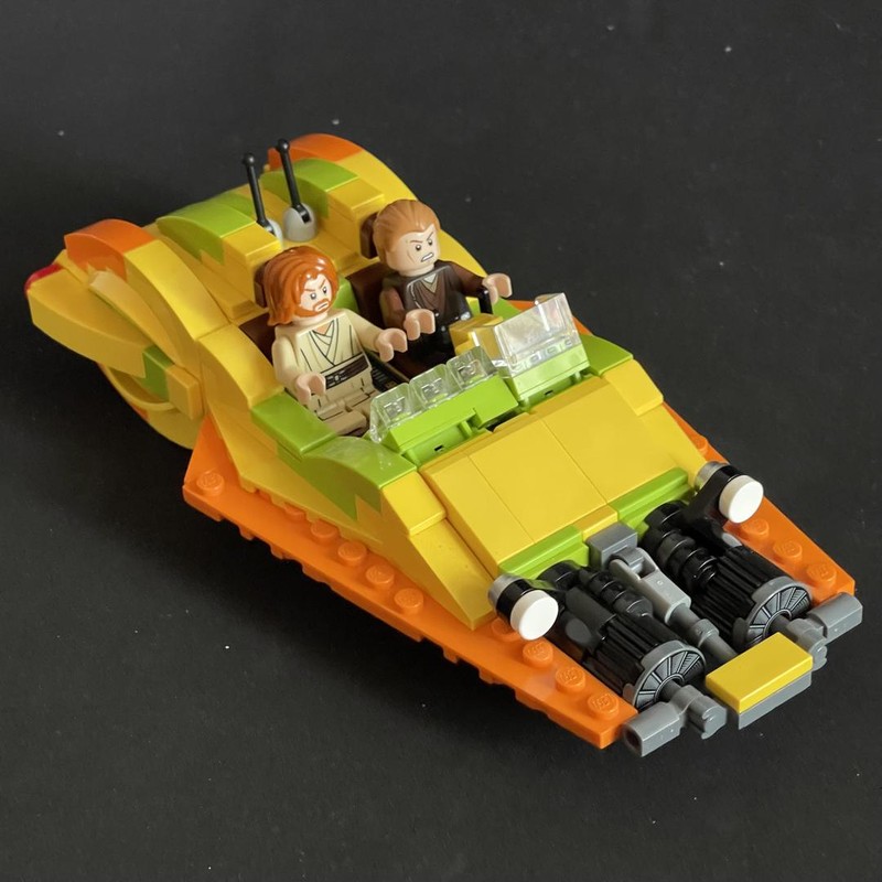 LEGO MOC XJ-6 Airspeeder by Ellsworth | Rebrickable - Build with LEGO