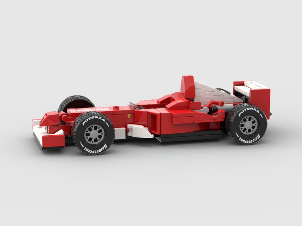 LEGO MOC F1 Ferrari F2002 by manbat.caj | Rebrickable - Build with LEGO
