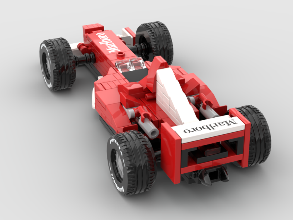 LEGO MOC F1 Ferrari F2002 by manbat.caj | Rebrickable - Build with LEGO