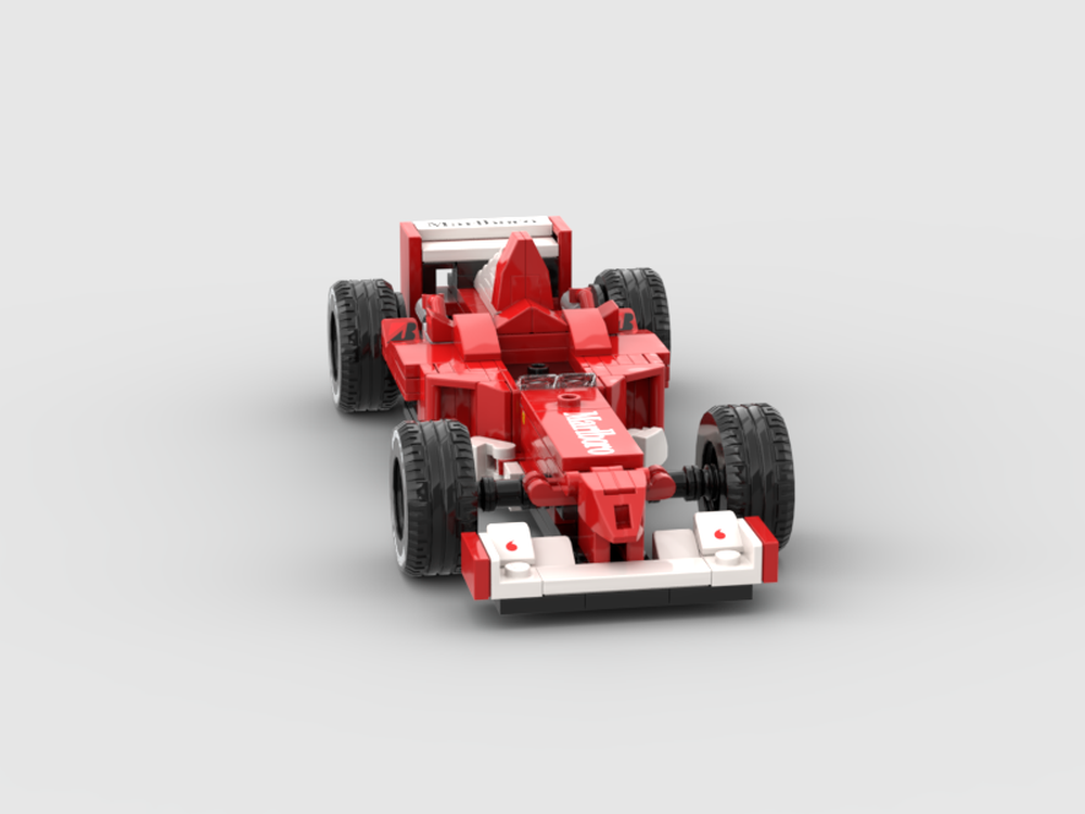 LEGO MOC F1 Ferrari F2002 by manbat.caj | Rebrickable - Build with LEGO