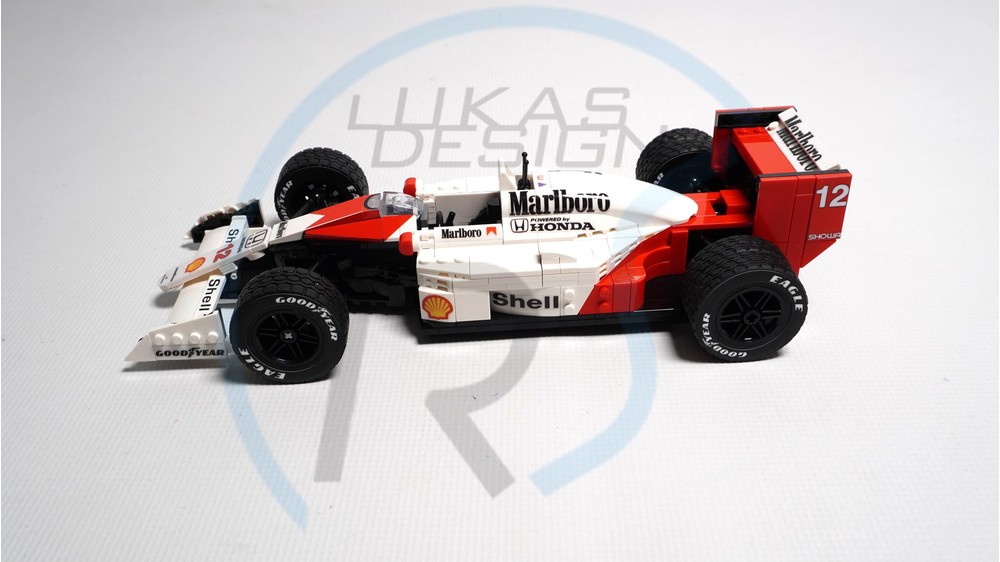 LEGO MOC 10330 McLaren MP4/4 & Ayrton MODS (incl. wider rear tires) by ...