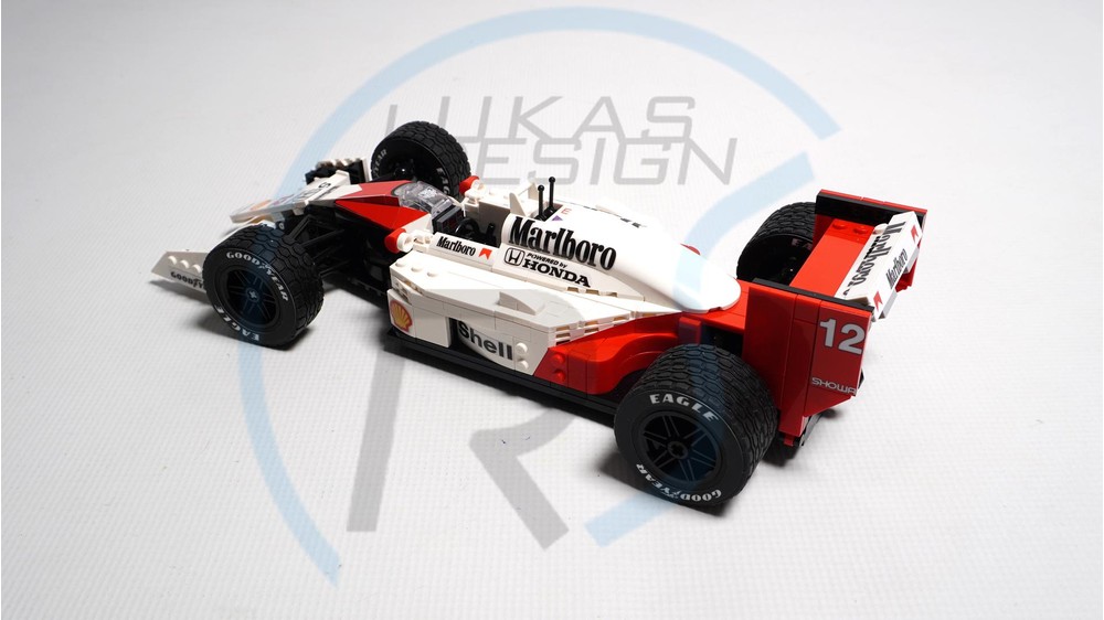 LEGO MOC 10330 McLaren MP4/4 & Ayrton MODS (incl. wider rear tires) by ...