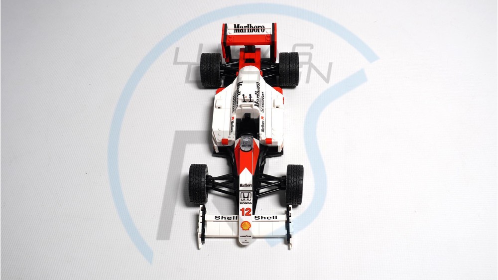 LEGO MOC 10330 McLaren MP4/4 & Ayrton MODS (incl. wider rear tires) by ...