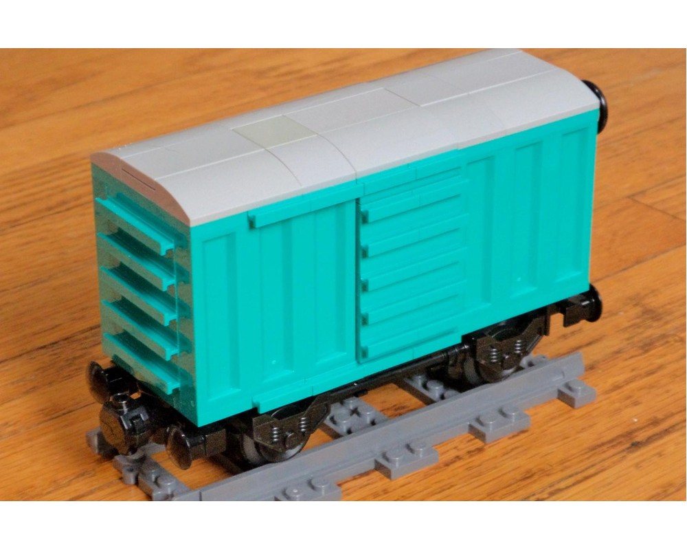 LEGO MOC Stubby Boxcar by Stereog | Rebrickable - Build with LEGO