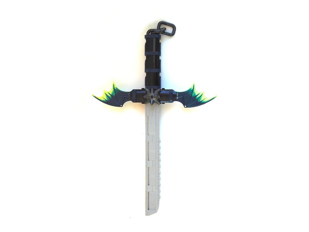 Lego Moc Sword Bluegreen By Genevad Rebrickable Build With Lego