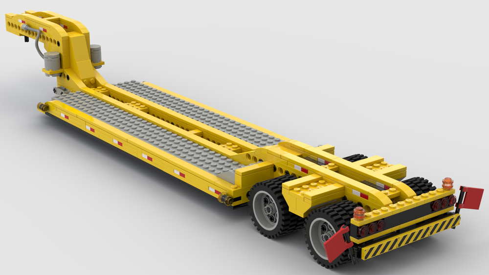 LEGO MOC Yellow Lowboy for highway rig 5580 by cookie_raider ...