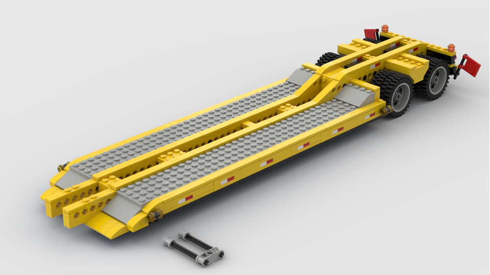 LEGO MOC Yellow Lowboy for highway rig 5580 by cookie_raider ...