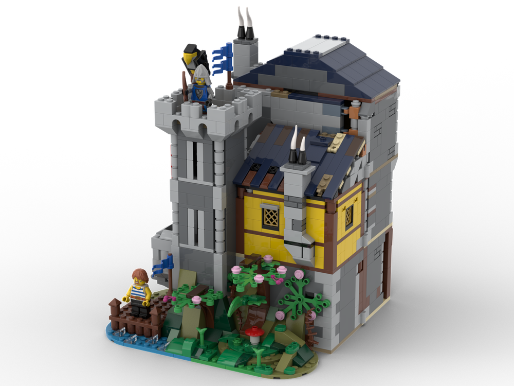 LEGO MOC Black Falcon Inn by crjbricks | Rebrickable - Build with LEGO