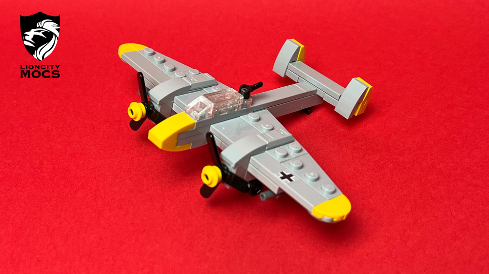 LEGO MOC Bf110 Tutorial (1:120) by Lioncity Mocs | Rebrickable - Build ...